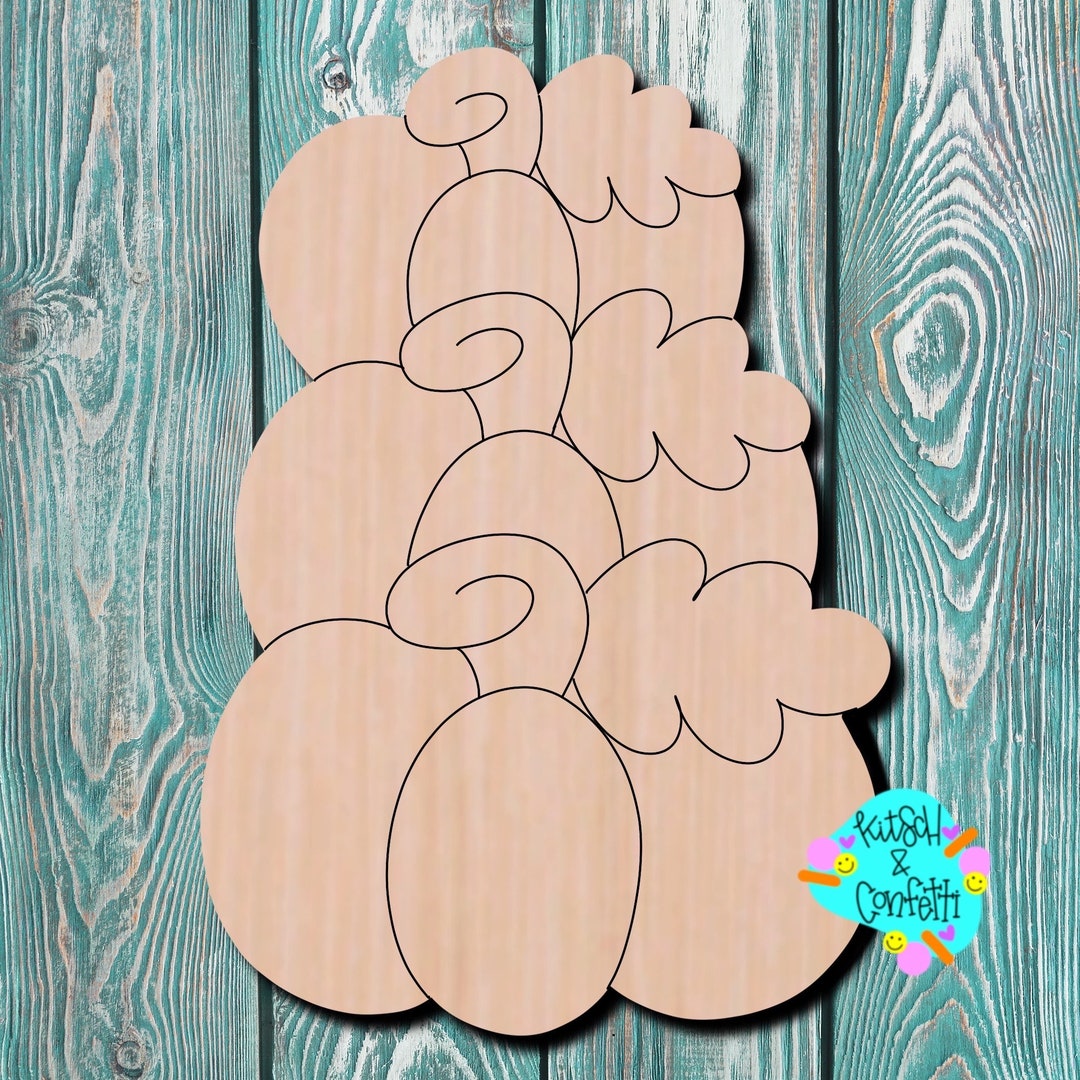 BLANK: Fall Wooden Cutout, Pumpkin Wooden Cutout - Etsy