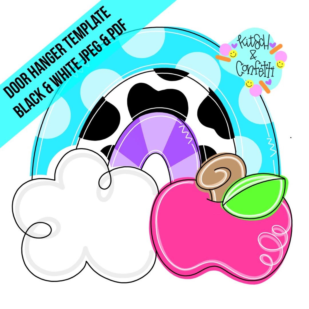 TEMPLATE: Teacher Door Hanger Template, Classroom Door Hanger Template ...