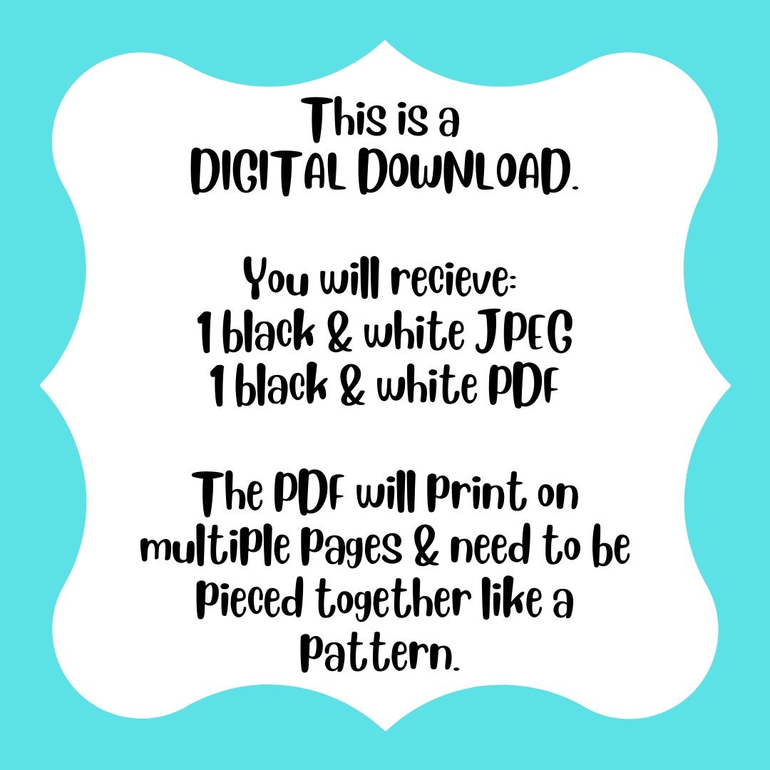 Teacher Apple Door Hanger Template (PDF/JPEG) - Etsy