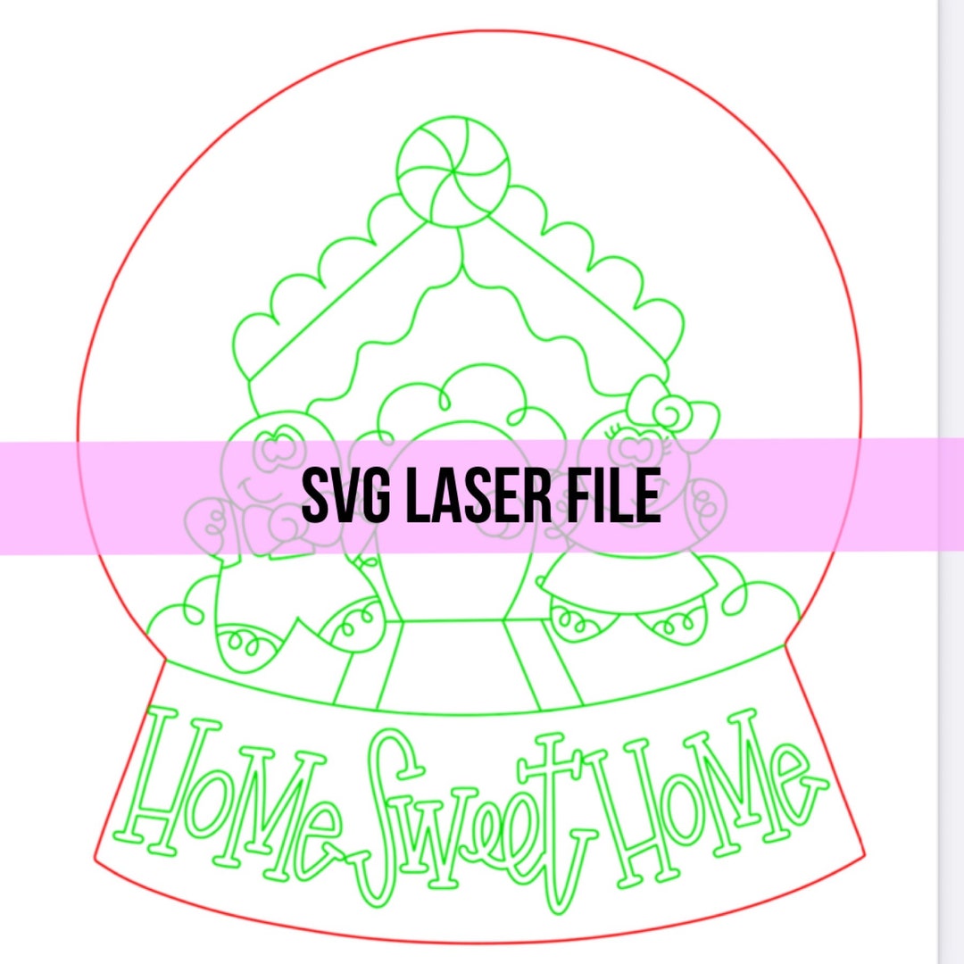 Svg Christmas Door Hanger Svg Gingerbread House Door Hanger Svg