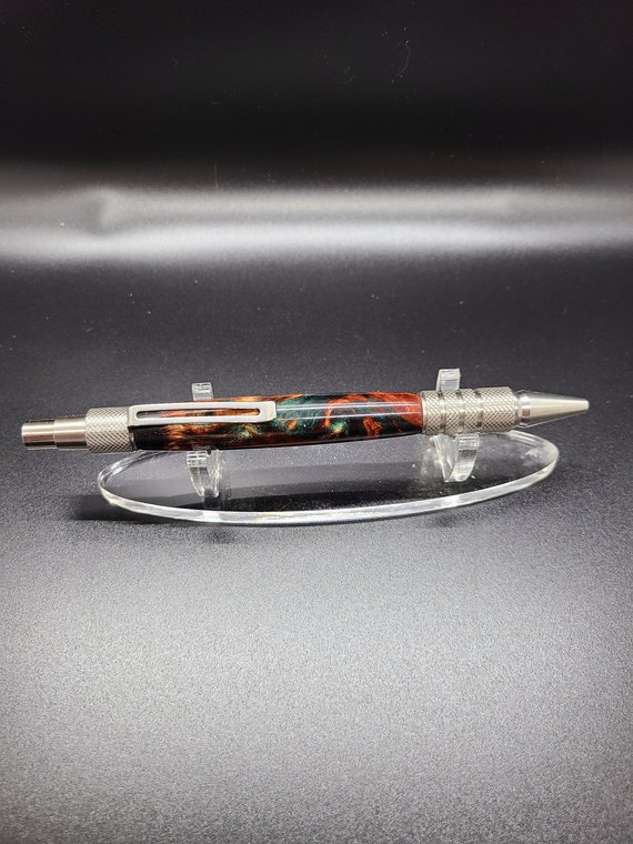 Dura Click EDC Epoxy Ballpoint Click Pen | Etsy