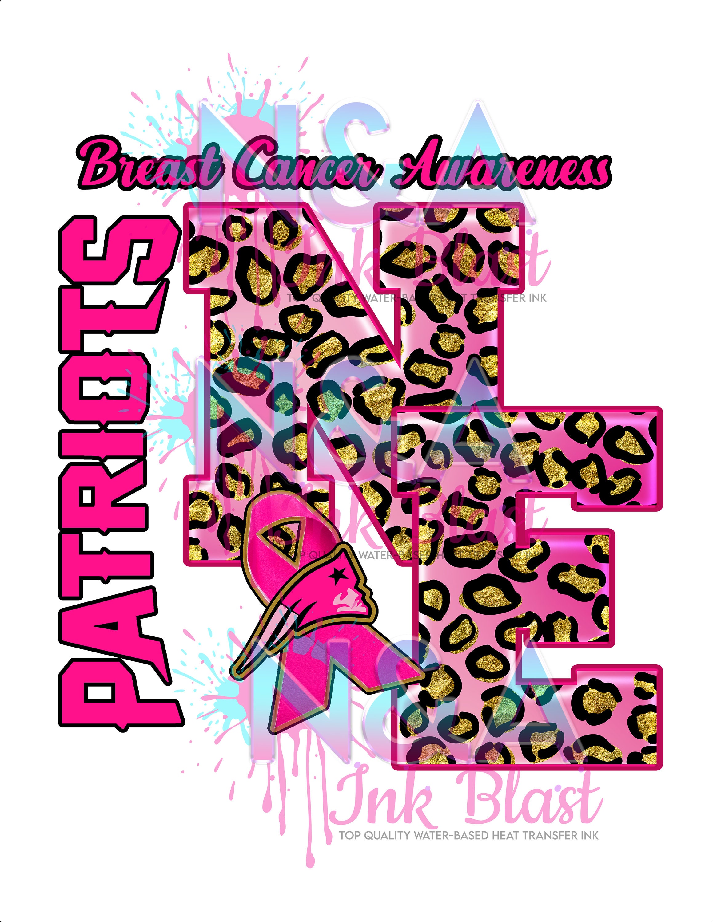 Custom Breast Cancer Awareness Pats PNG Sublimation Digital Pink - Etsy