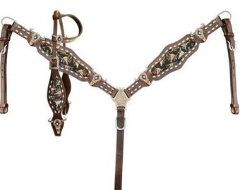 Headstall Tack Set - Etsy