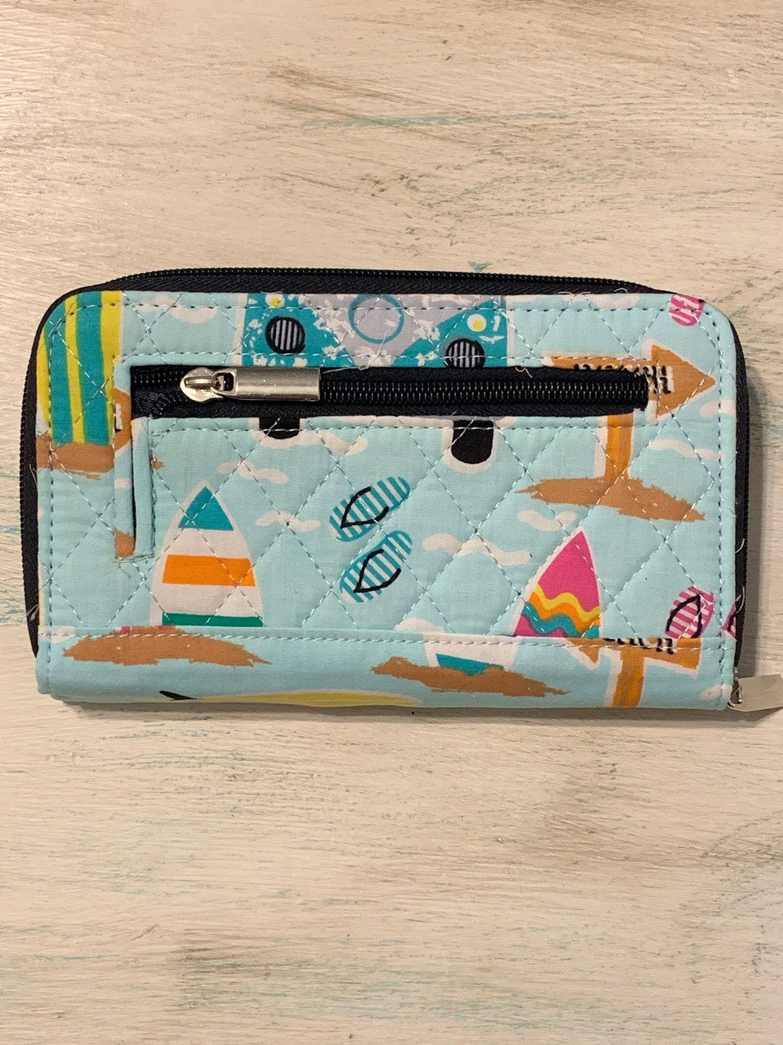 Surf Board Wallet Organizer Surf Board Wallet Ocean Wallet | Etsy