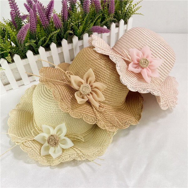 Little Girls Sun Hat - Etsy