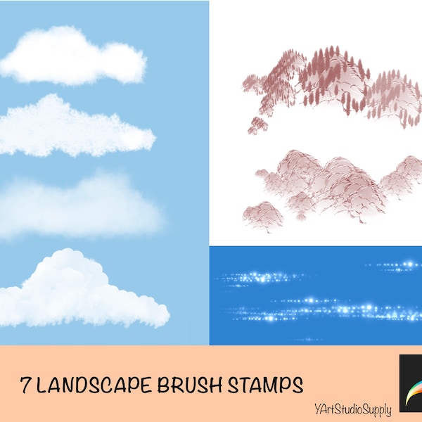 Reflection Stamps - Etsy