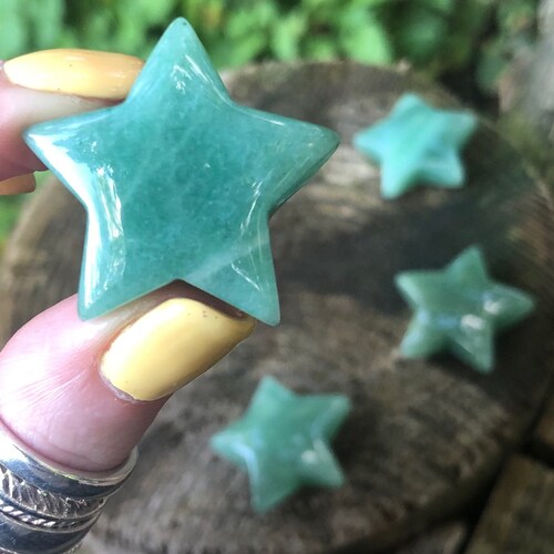 Mini Star Crystal Black Obsidian Celestial / Gemstone - Etsy