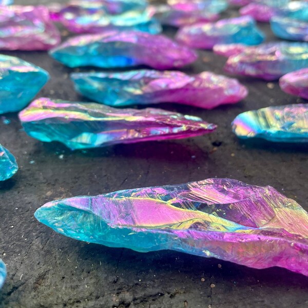 Iridescent Crystal - Etsy