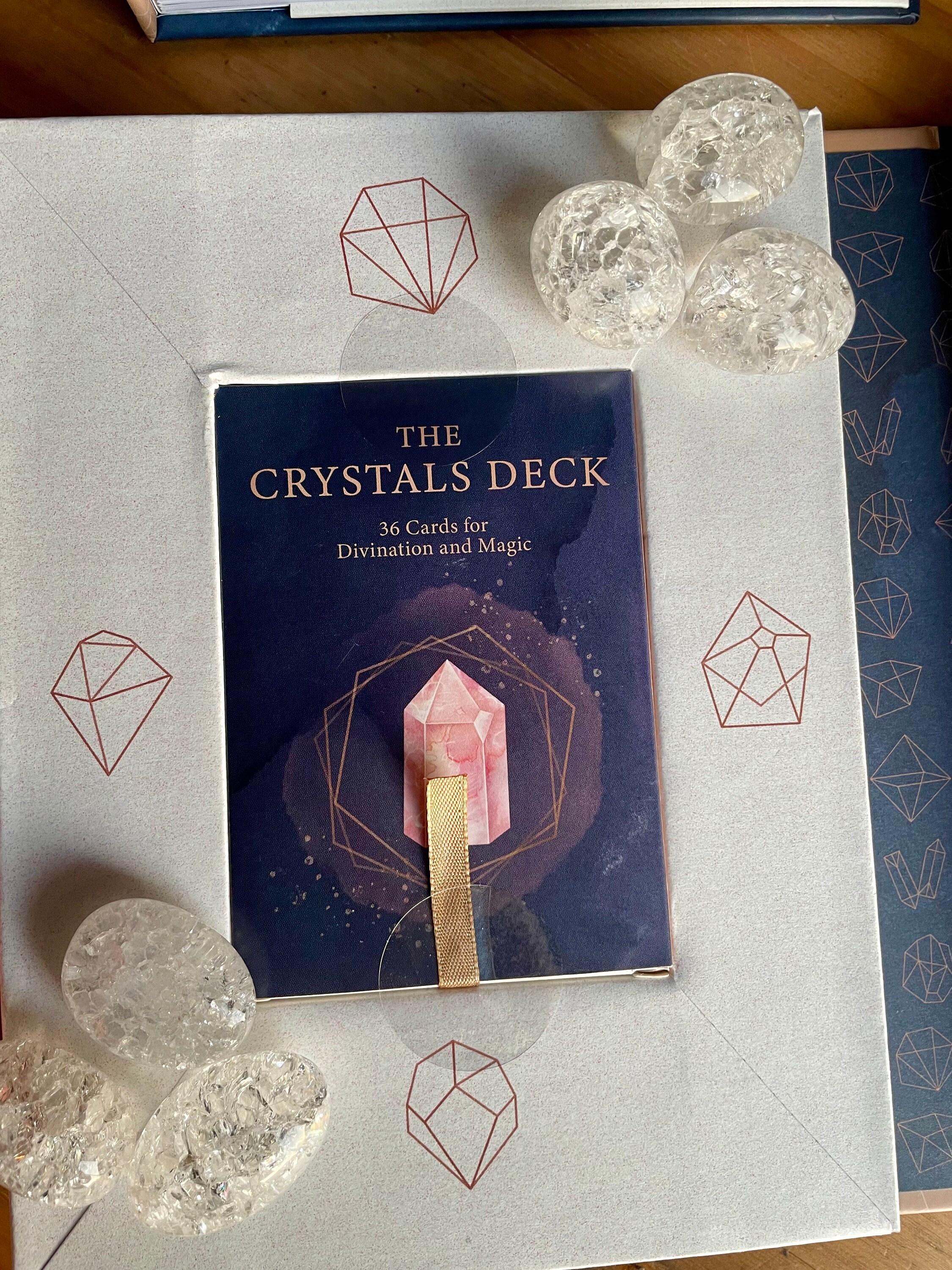 The Crystal Healing Box Gift Set Crystal Book Crystal - Etsy UK