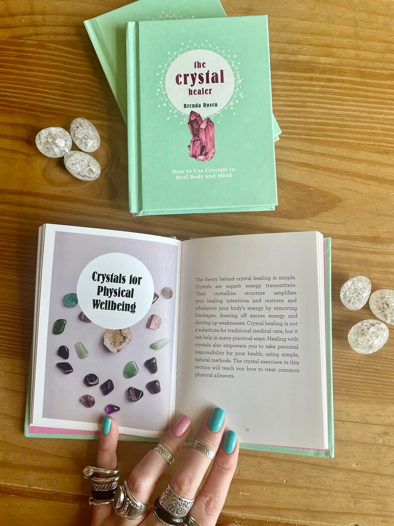 The Crystal Healer Crystal Book Crystals for Beginners - Etsy