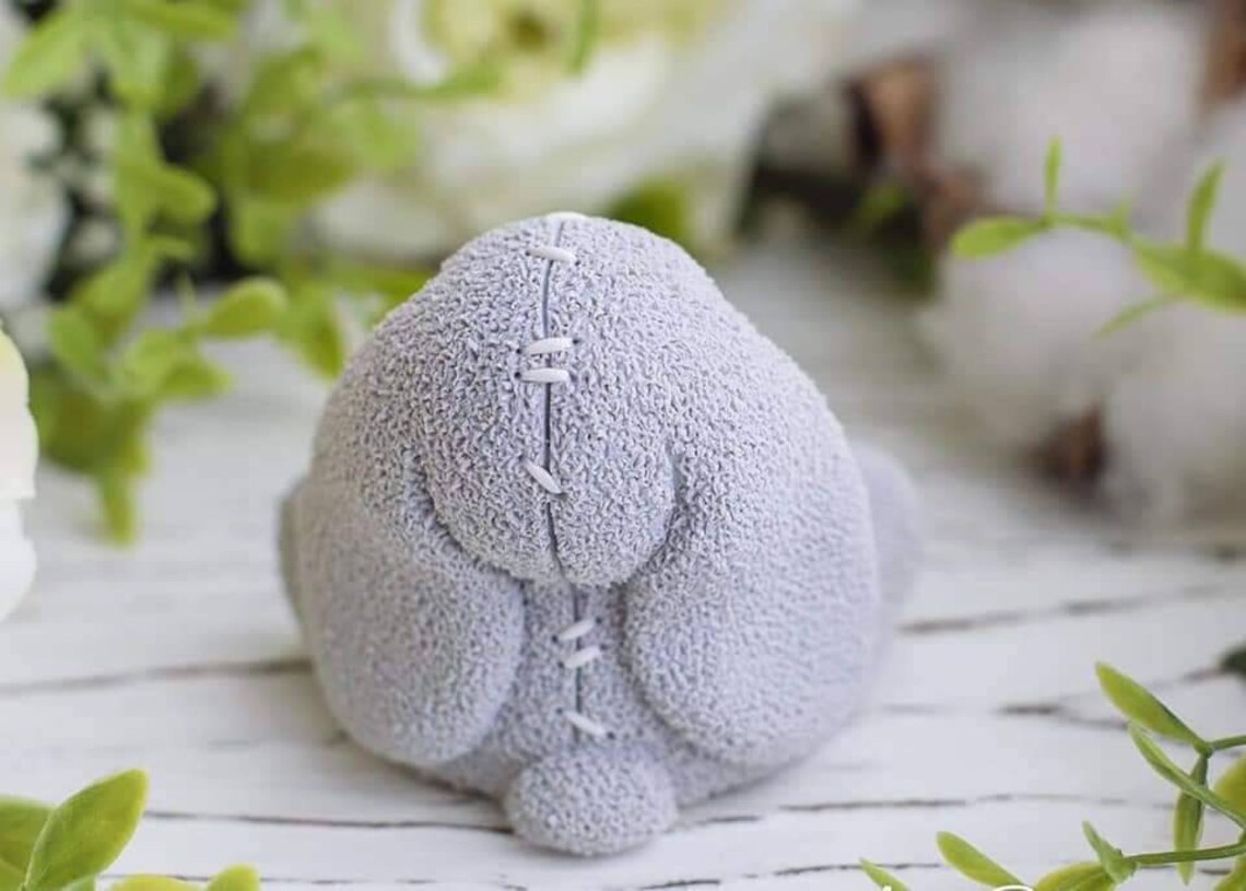 3d Bunny Rabbit Theme Mold Mould Silicone Soap Melt and Pour | Etsy