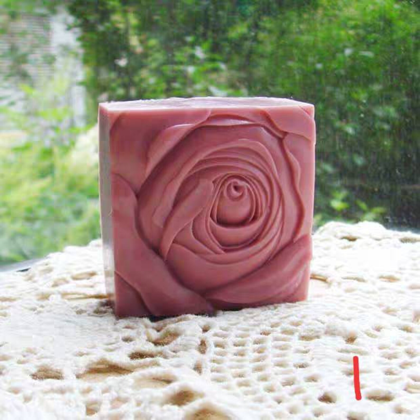Rose Pattern Square Design Soap Mould Mold Melt and Pour Cp - Etsy