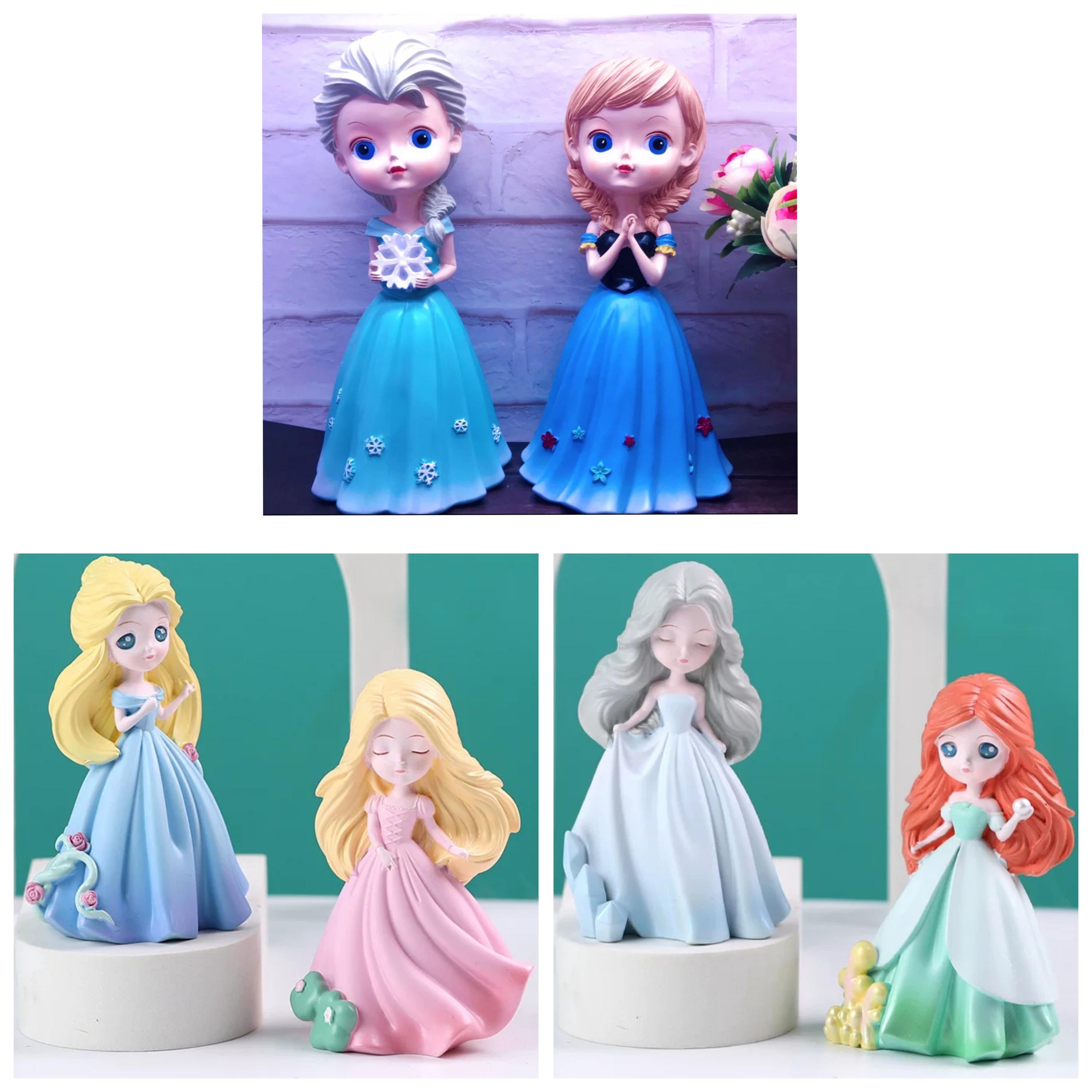 Handmade Silicone Molds for 3d Princess Doll Mould Soap Melt and Pour ...