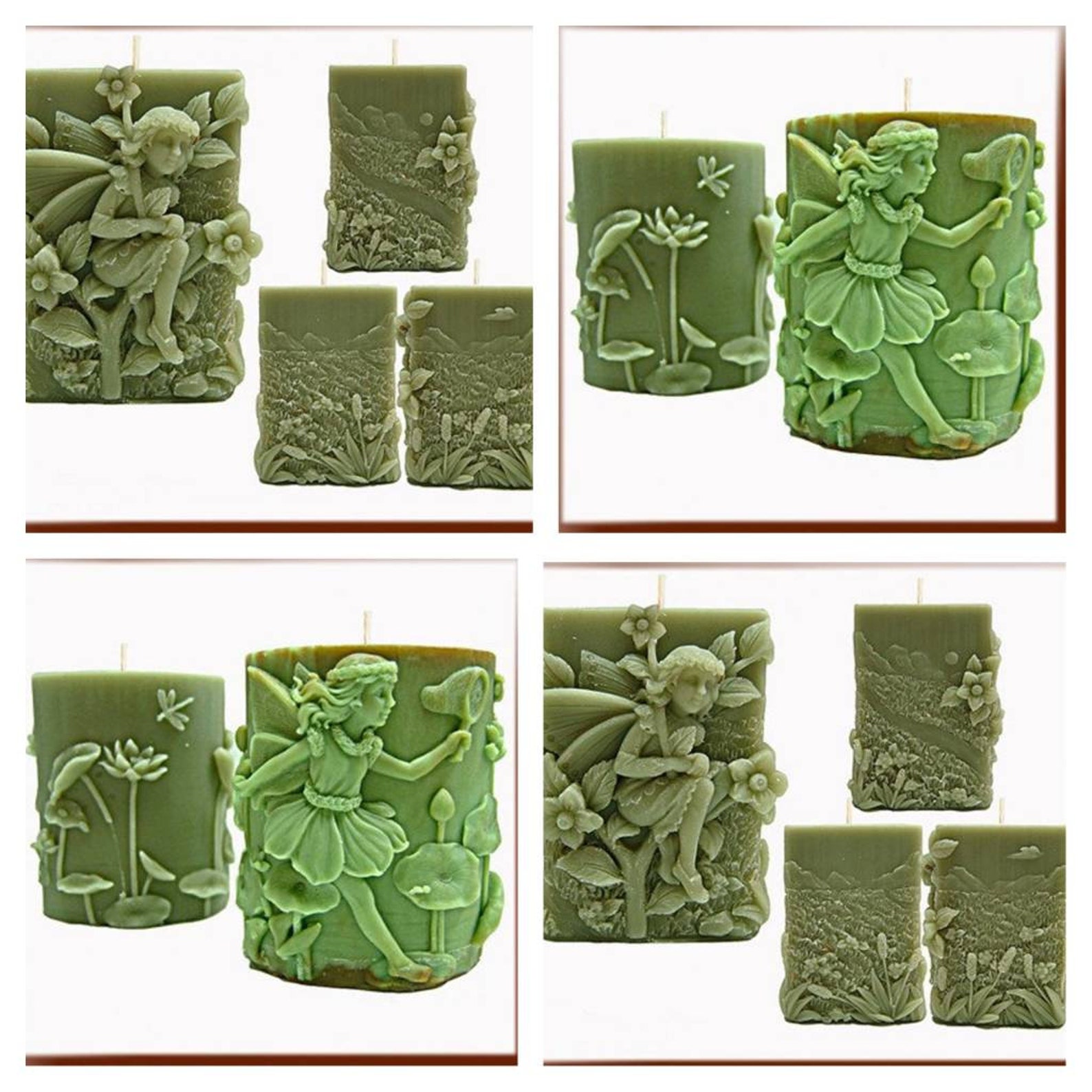 3d Fairy Floral Flower Girl Angel Baby Candle Mould Silicone - Etsy