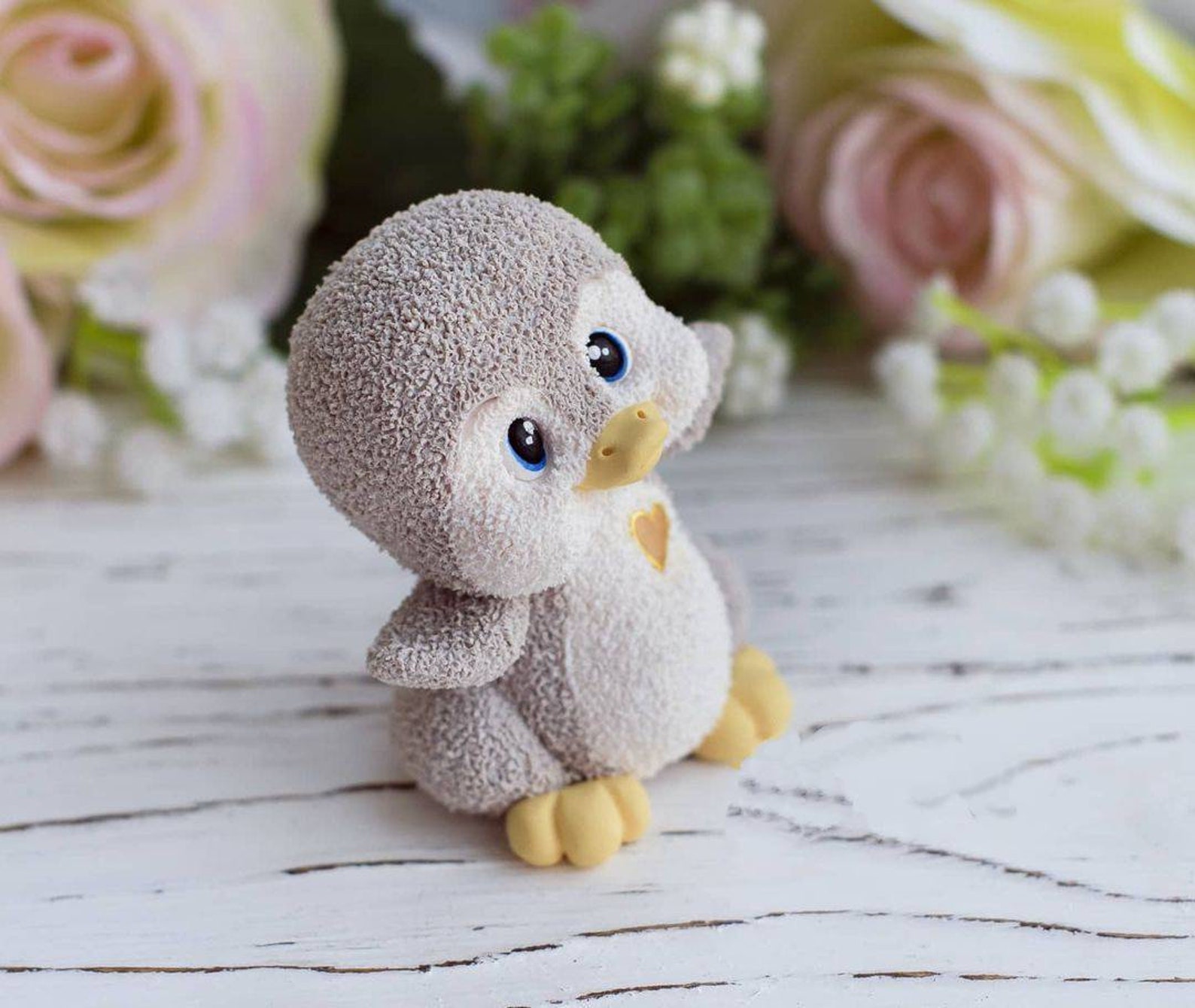 3d Baby Penguin Theme Mold Mould Silicone Soap Melt and Pour Candle ...