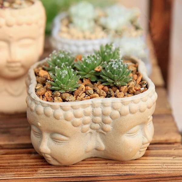 Concrete Flower Pot - Etsy
