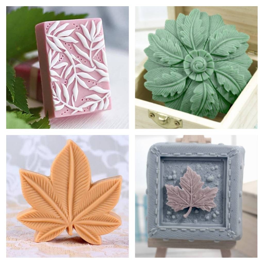 Leaf Maple Leaves Shape Pattern Designer Soap Mould Mold | Etsy