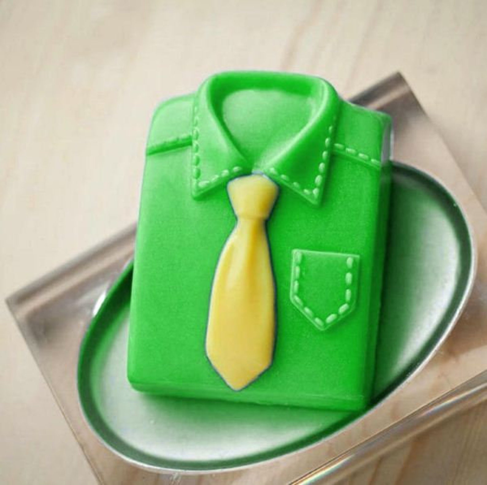 Men Shirt and Wrist Watch Mold Mould Silicone Soap Melt and Pour Candle ...