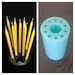 Tiny Taper 10 Cavity Candle Silicone Mold Tapers Tapper Candles Beeswax ...