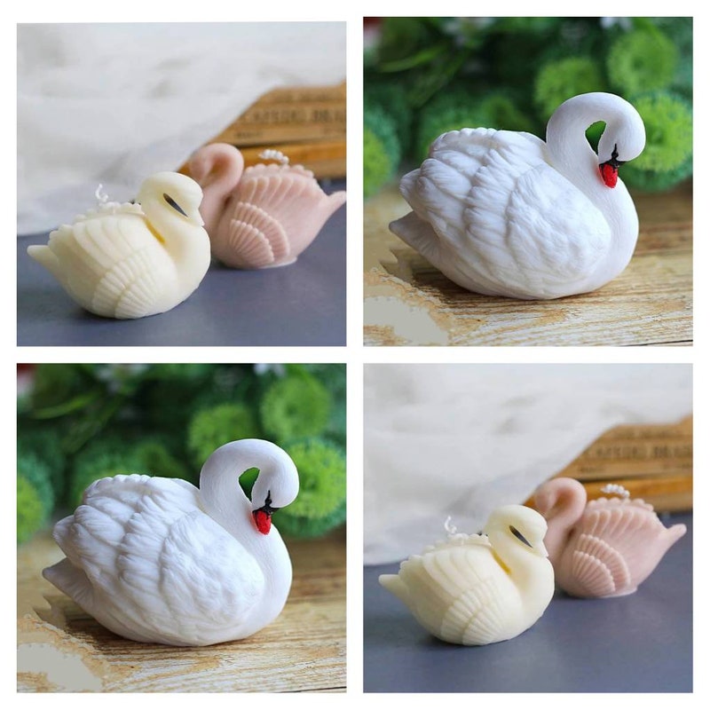 Swan Candle - Etsy