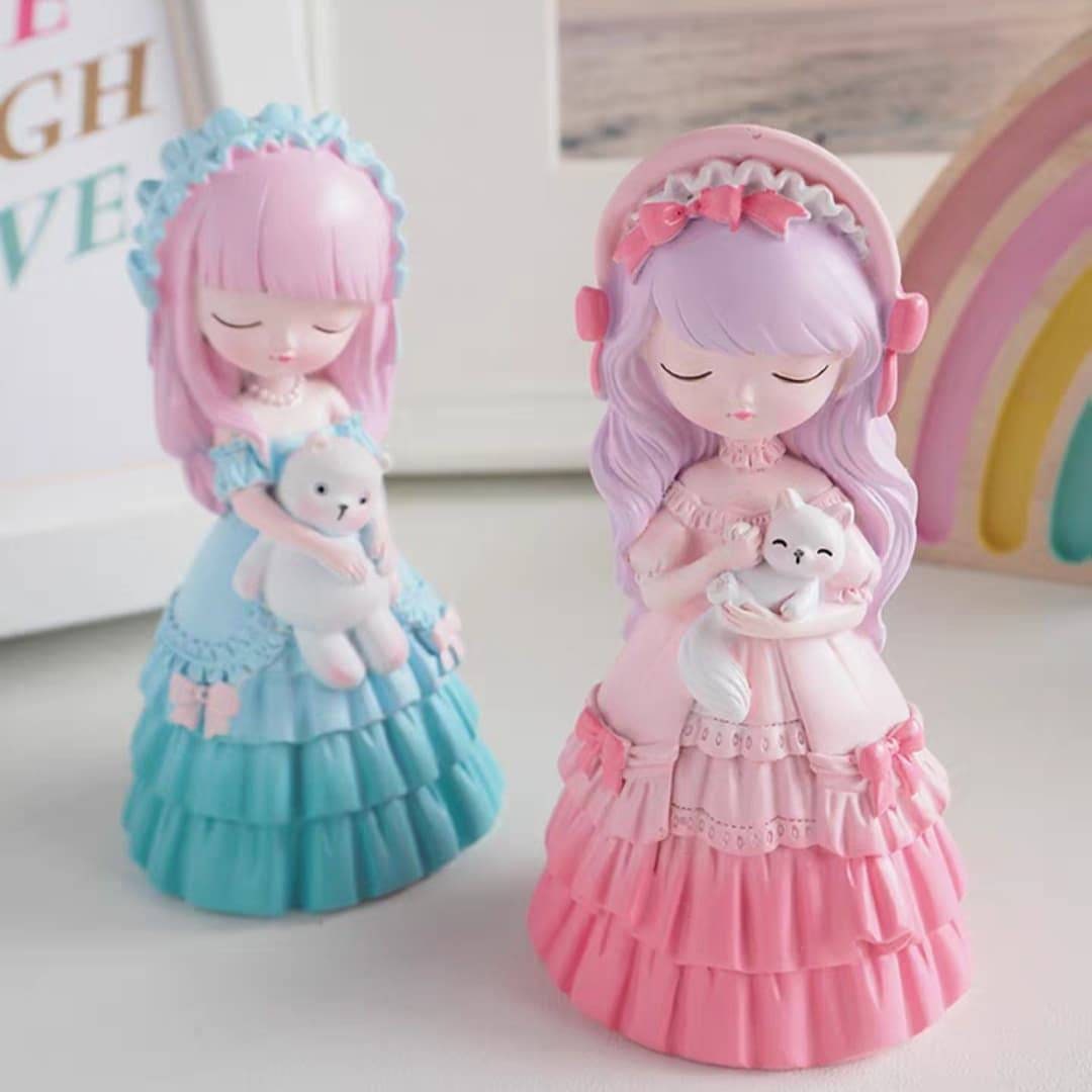3d Princess Doll Mould Mold Silicone Soap Melt and Pour Candle - Etsy