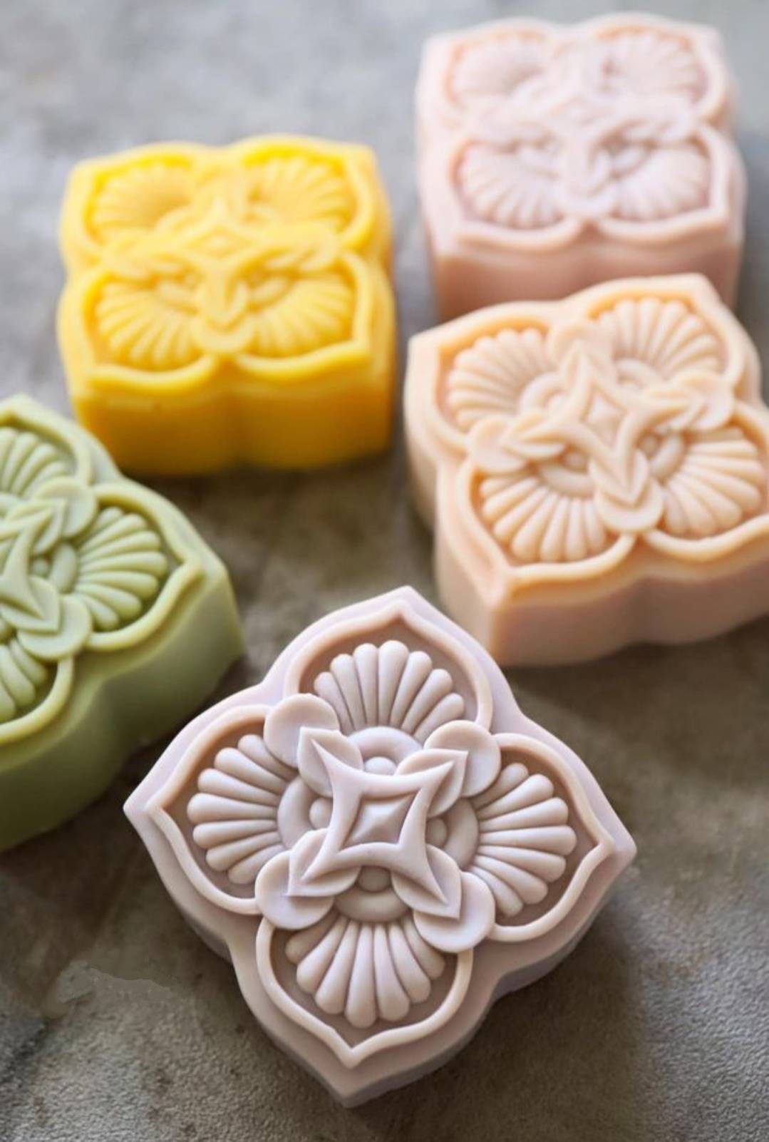 Royal Shape Design Mold Embroidery Pattern Soap Candle Resin | Etsy