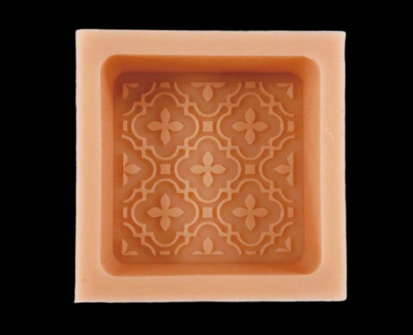 Royal Luxury Square Shape Design Mold Embroidery Pattern Soap Candle ...