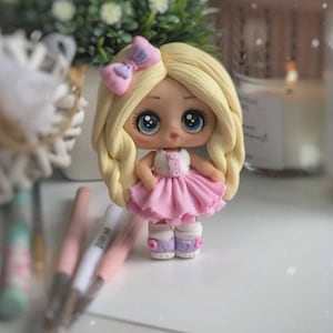 Handmade 2d Princess Doll Mould Mold Silicone Soap Melt and Pour Candle ...