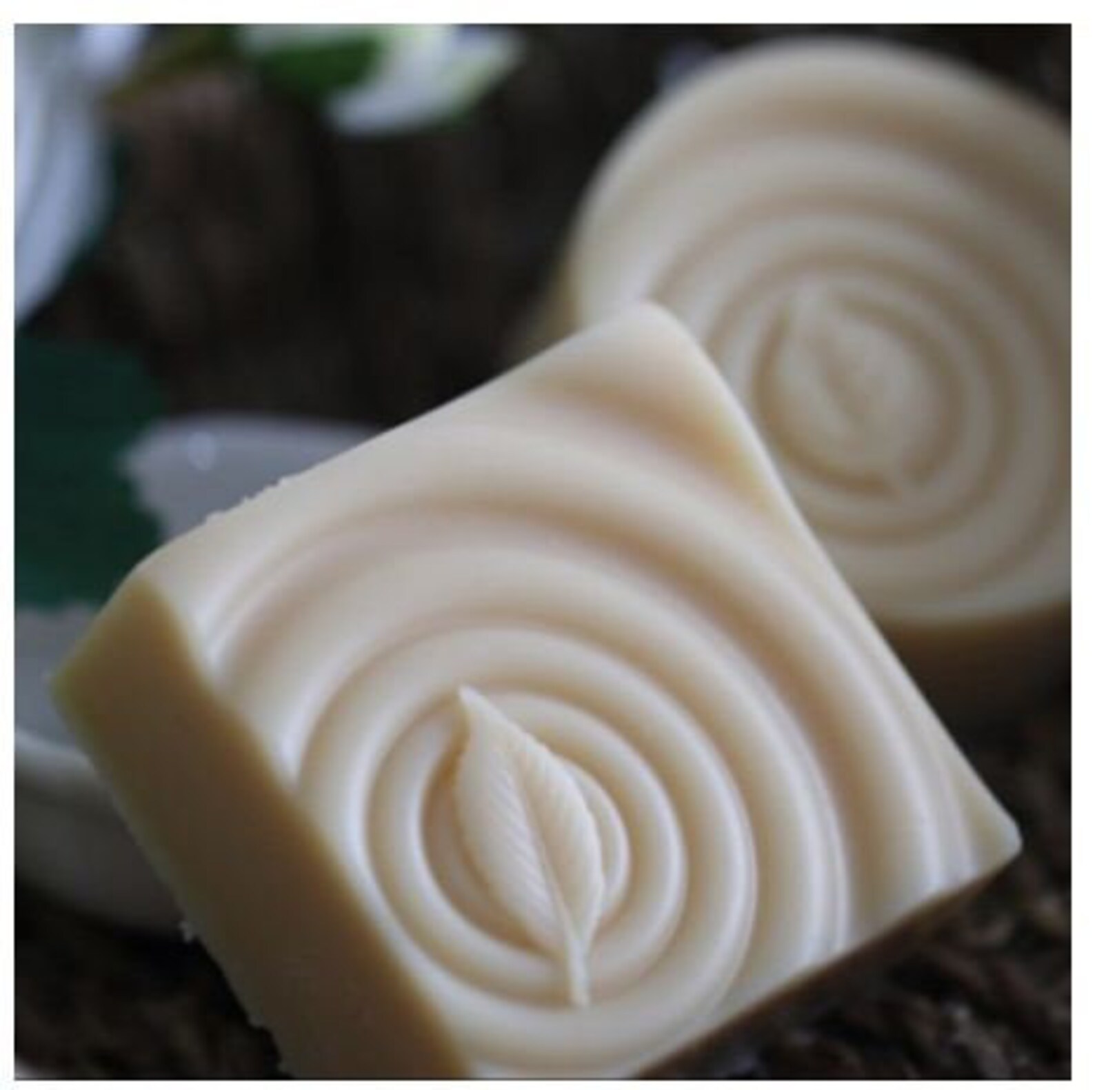 Handmade Water Drop Leaf Leaves Square Round Soap Making Candle ...