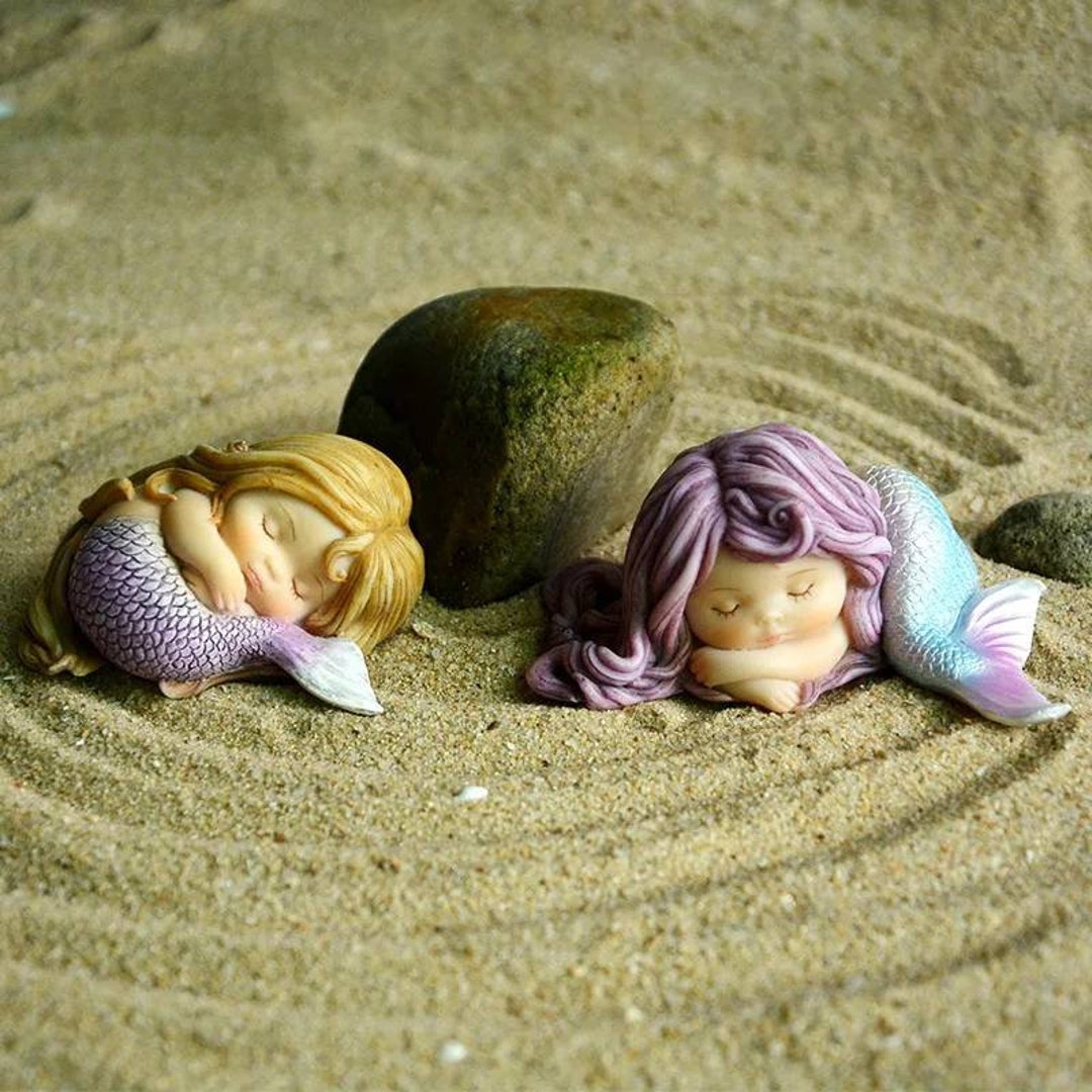 Mermaid Sea Life Soap Mold Candle Mould Silicone Melt and Pour Craft ...