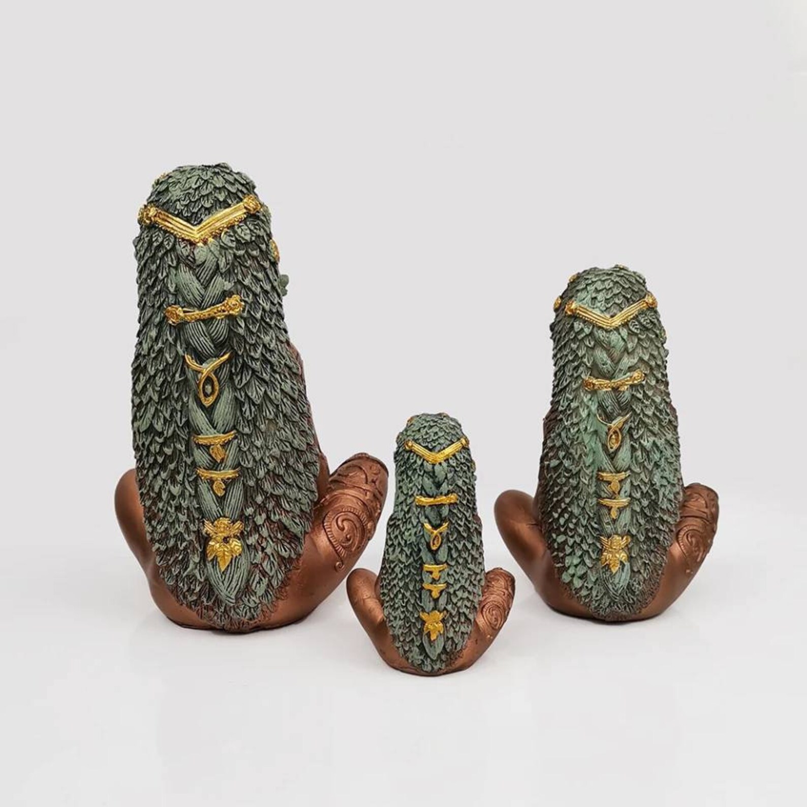 3d Mother Earth Greek Goddess of Life Gaia Spiritual Silicone - Etsy