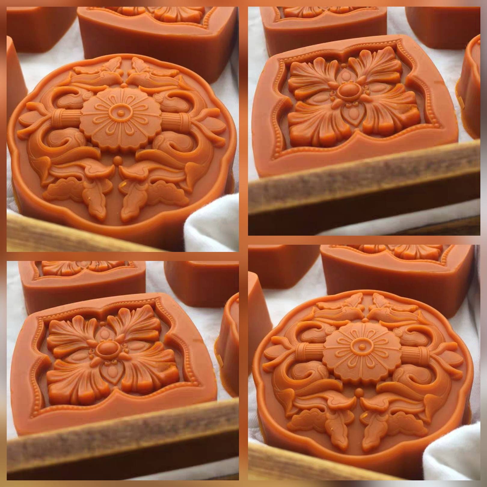 Royal Luxury Shape Design Mold Embroidery Pattern Soap Candle | Etsy