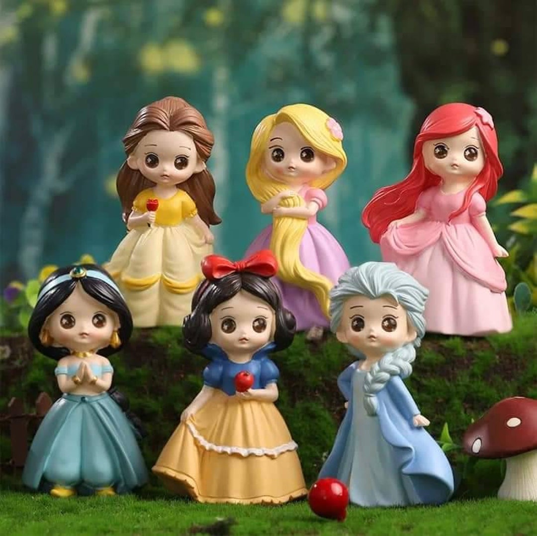 3d Princess Doll Mould Mold Silicone Soap Melt and Pour Candle Resin ...