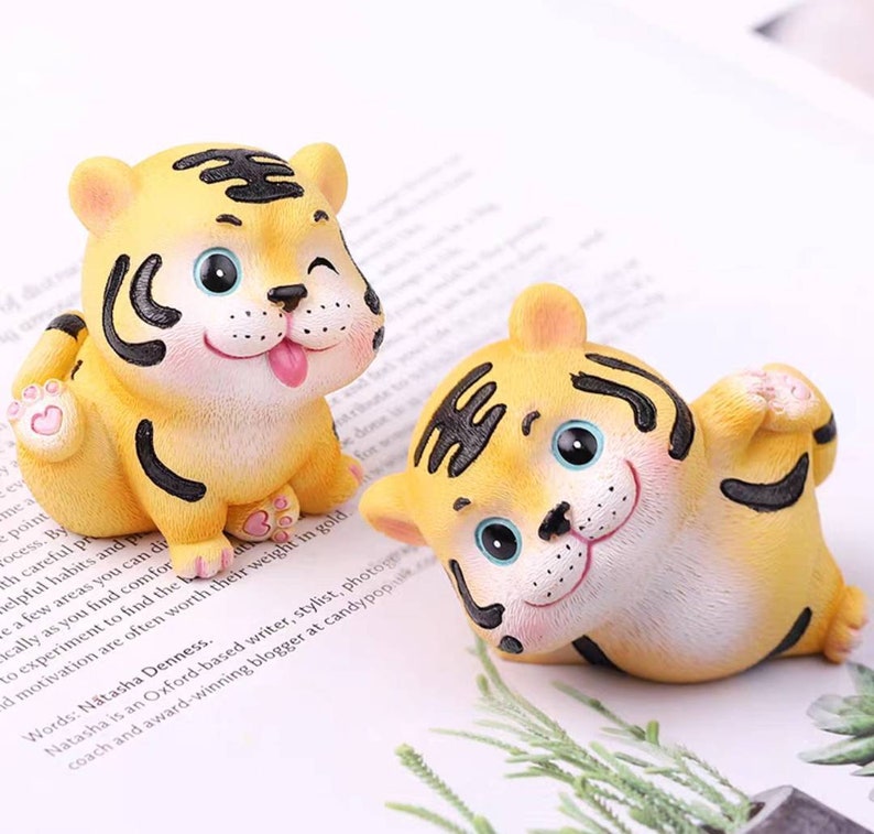 3d Cute Tiger Baby Cub Pet Animal Silicone Mold Mould Soap - Etsy