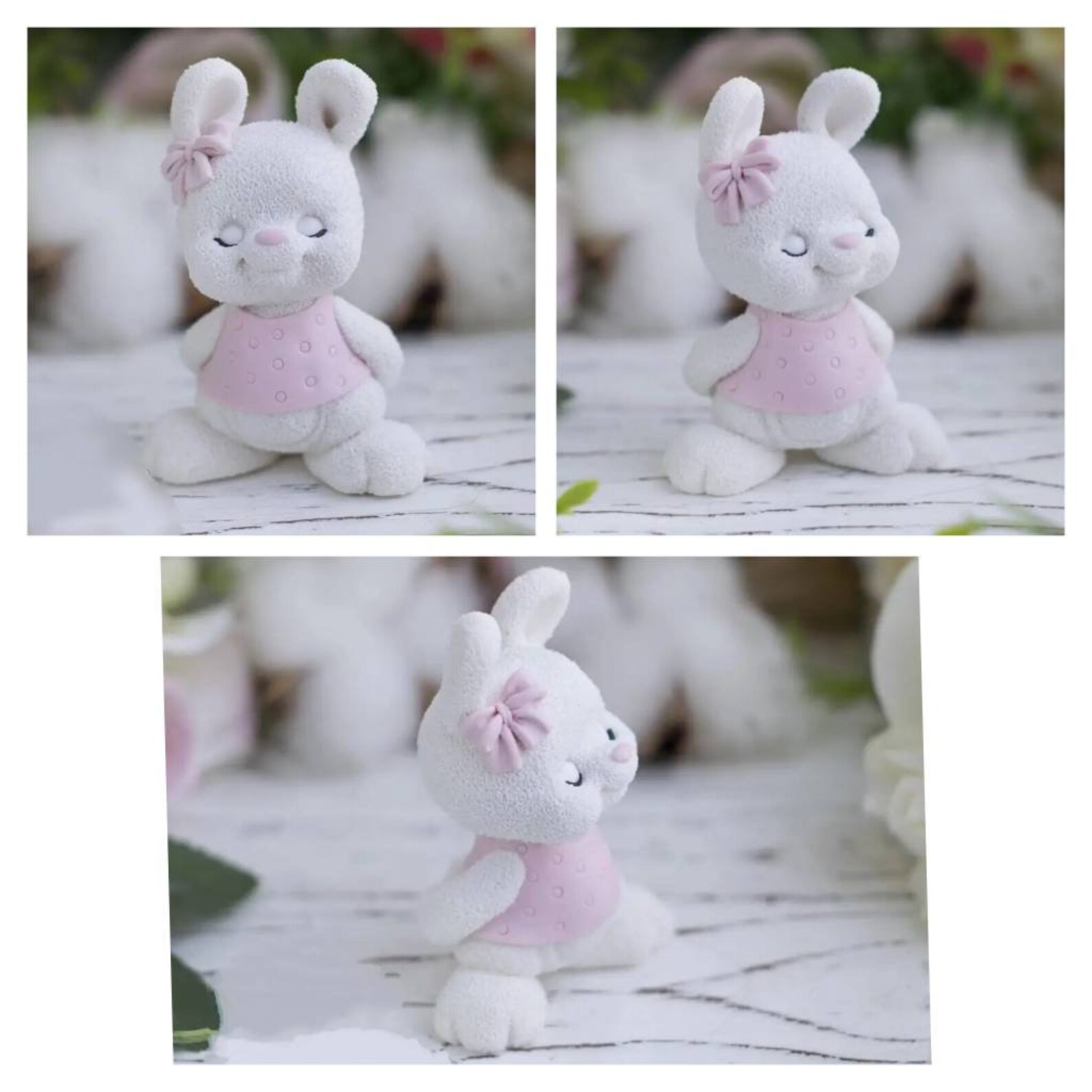 3d Bunny Rabbit Theme Mold Mould Silicone Soap Melt and Pour - Etsy