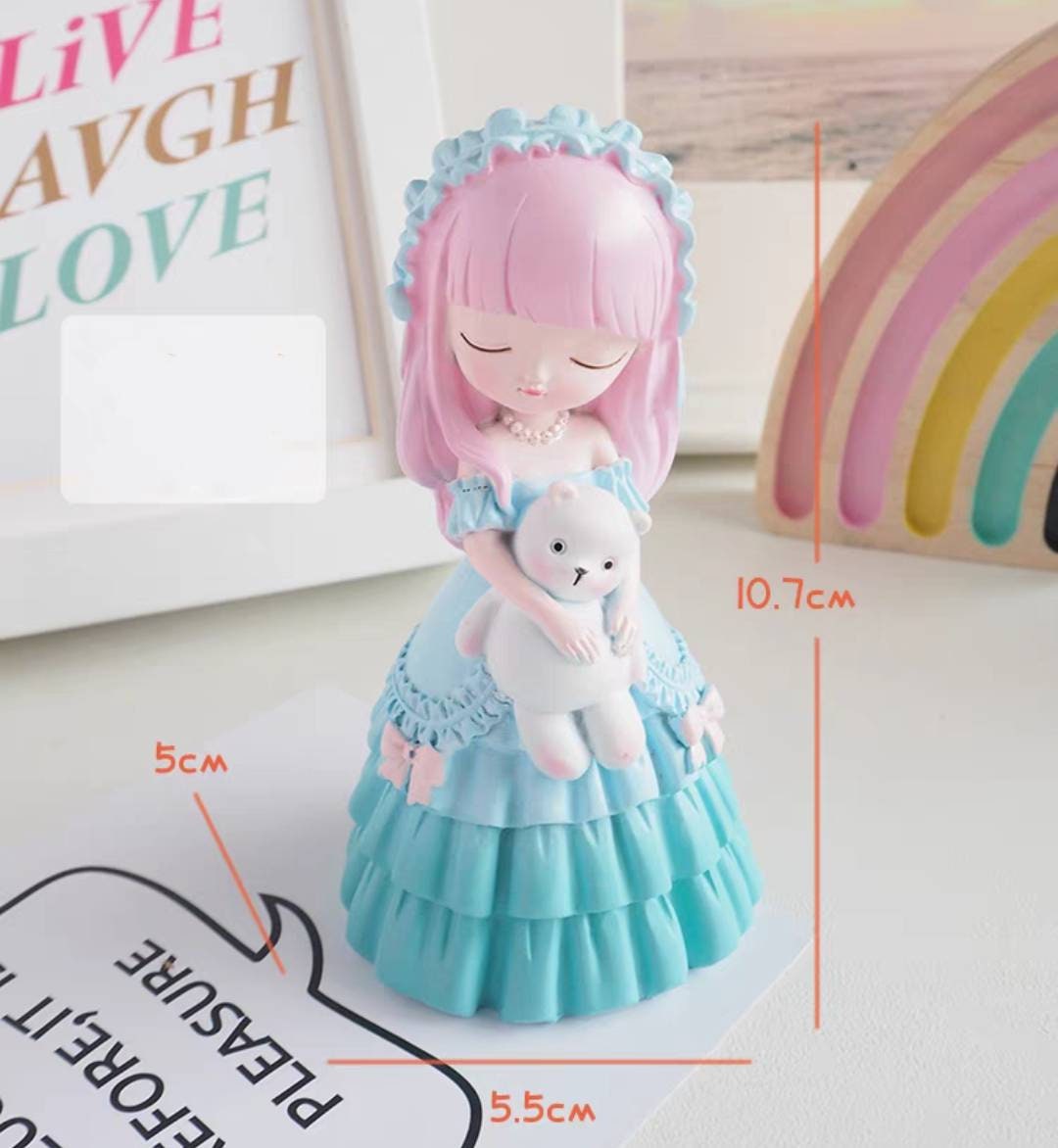 3d Princess Doll Mould Mold Silicone Soap Melt and Pour Candle - Etsy
