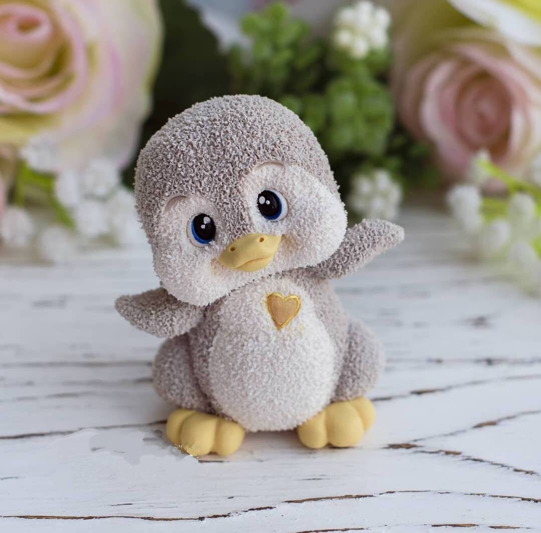 3d Baby Penguin Theme Mold Mould Silicone Soap Melt and Pour Candle ...