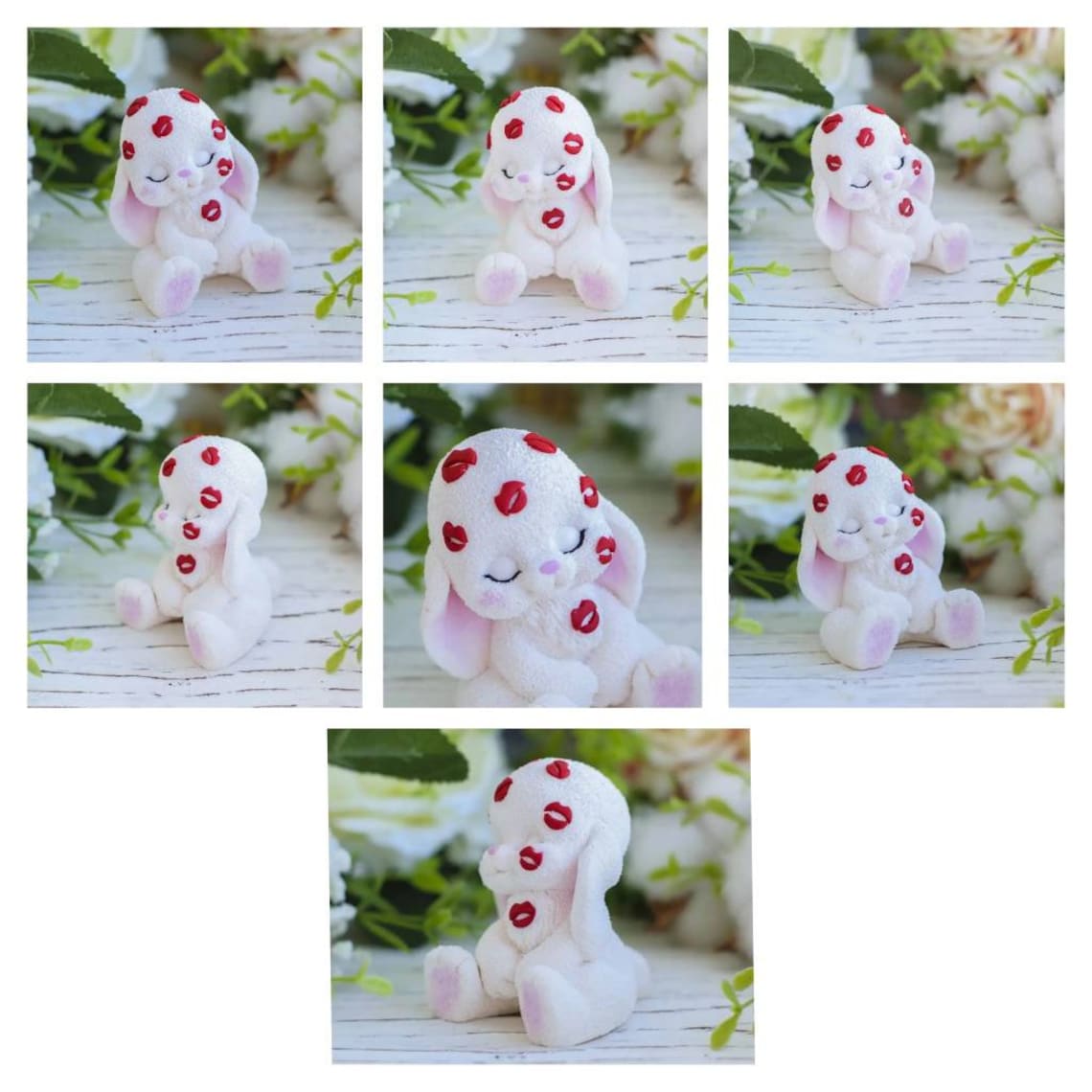 3d Bunny Rabbit Theme Mold Mould Silicone Soap Melt and Pour - Etsy