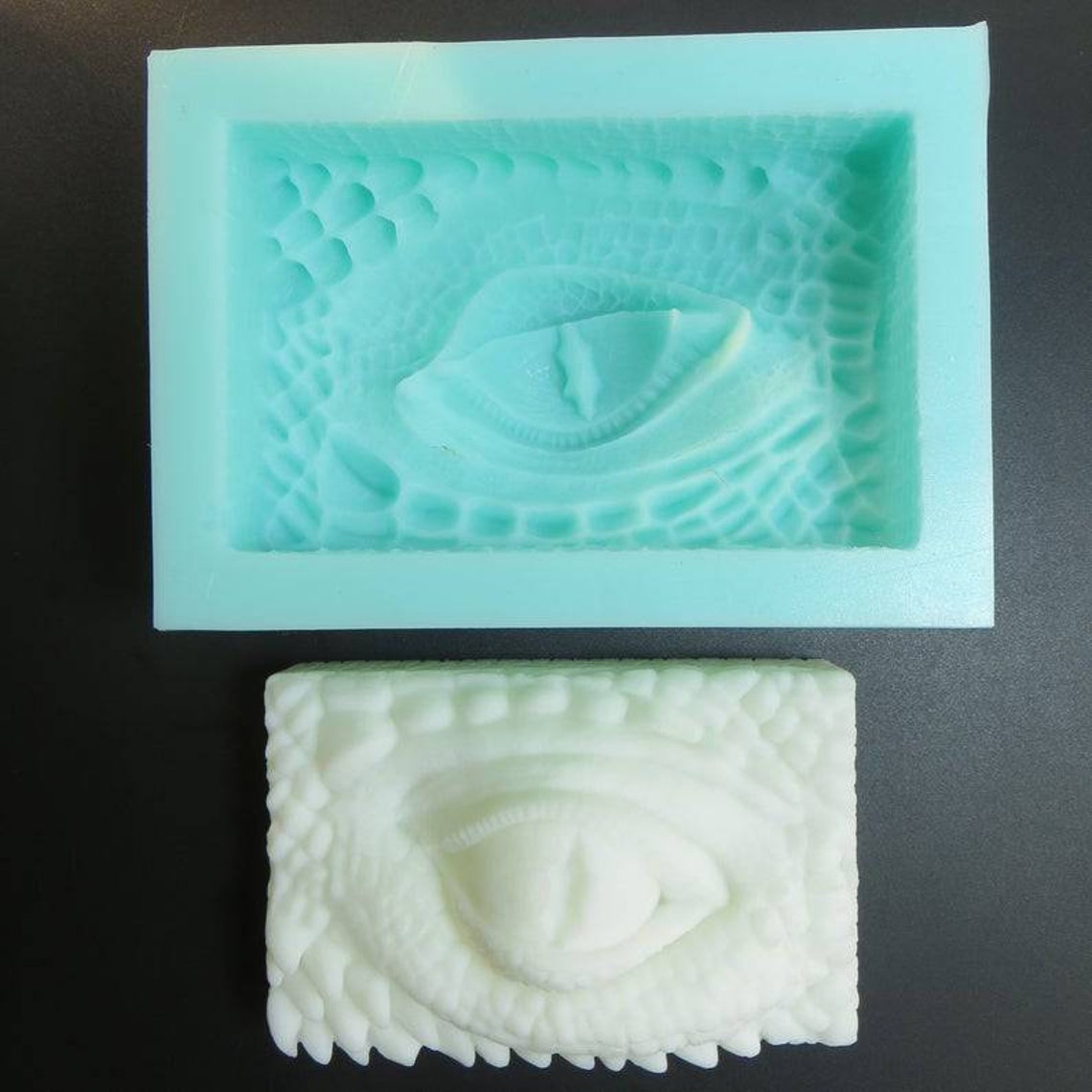 Large Dragon Eye Eyes Mold Mould Silicone Soap Candle Resin Melt and ...