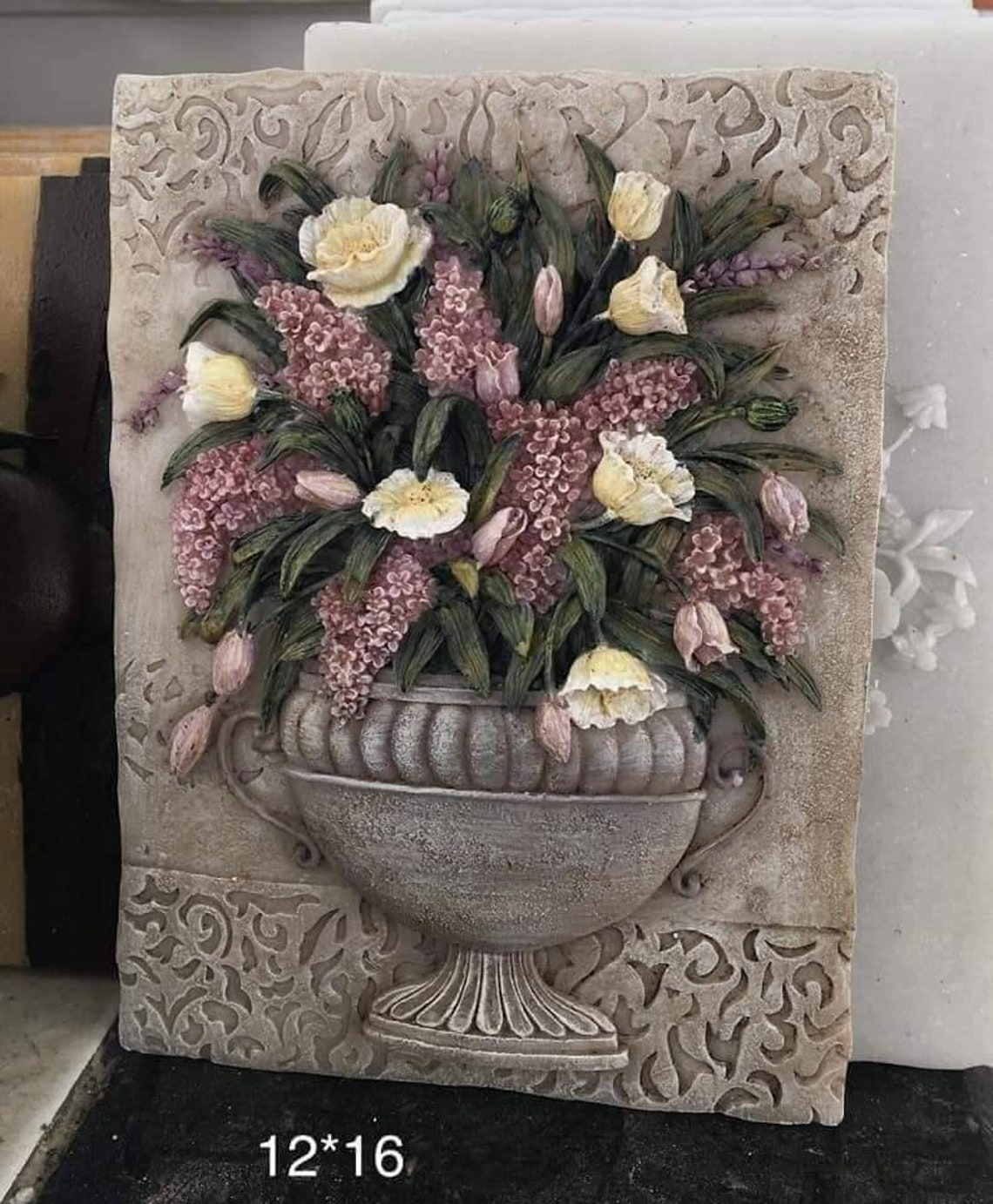 Large Cement Concrete Plaster Epoxy Resin Casting Mold Mould Silicone ...