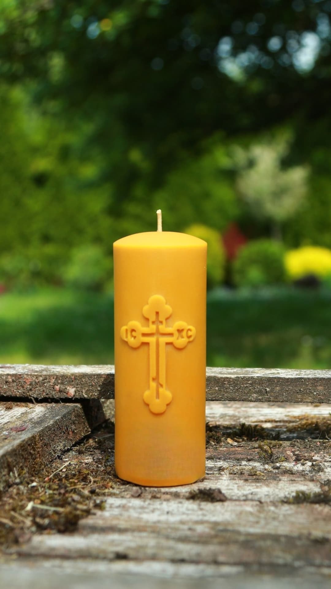 Silicone Mold 3d Orthodox Cross Church Pillar Meditation Beeswax ...