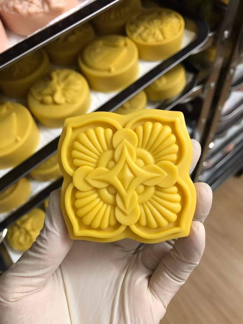 Royal Shape Design Mold Embroidery Pattern Soap Candle Resin - Etsy