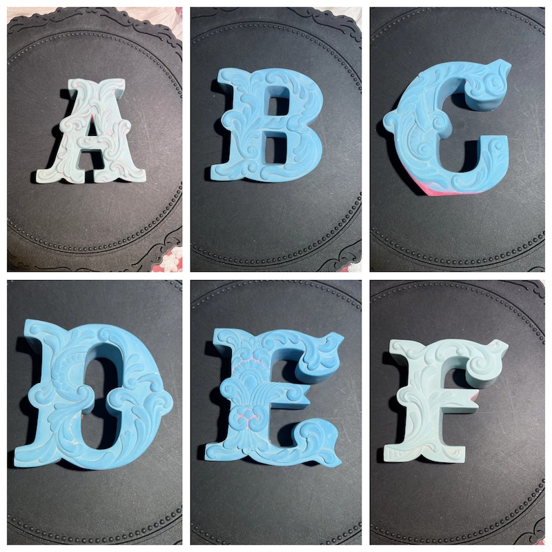 Chocolate Letter Mold - Etsy