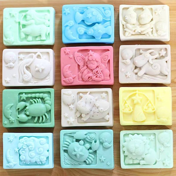 Silicone Mold Zodiac - Etsy