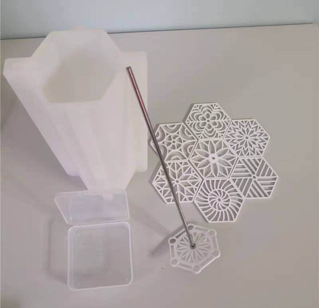 Round Square Flower Hexagon Column Tube Kaleidoscope Pull - Etsy