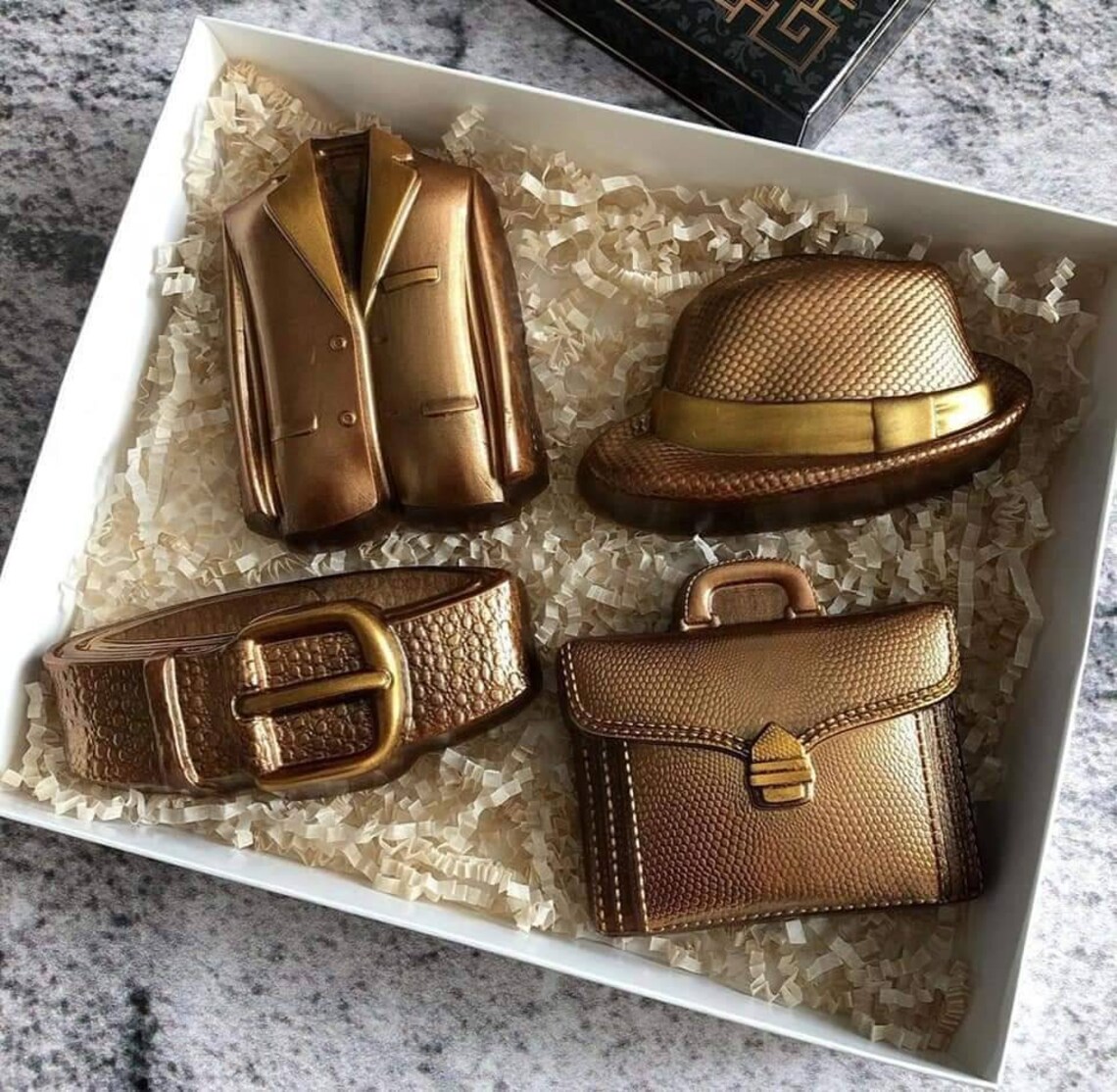 Men Tie Wrist Watch Wallet Shirt Briefcase Coat Belt Mold Mould ...