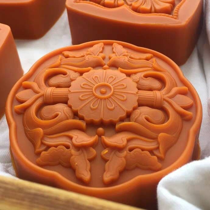 Royal Luxury Shape Design Mold Embroidery Pattern Soap Candle | Etsy