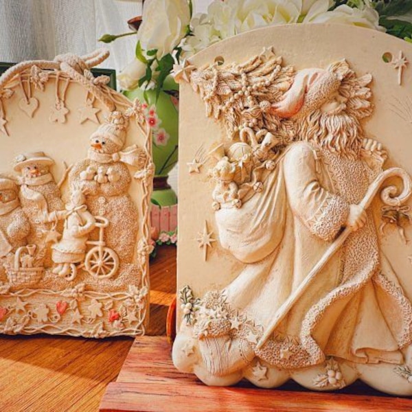 Plaster Relief Mold - Etsy
