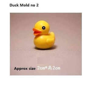Miniature 3d Duck Ducks Polymer Clay Resin Casting Jewelry Soap Mold ...