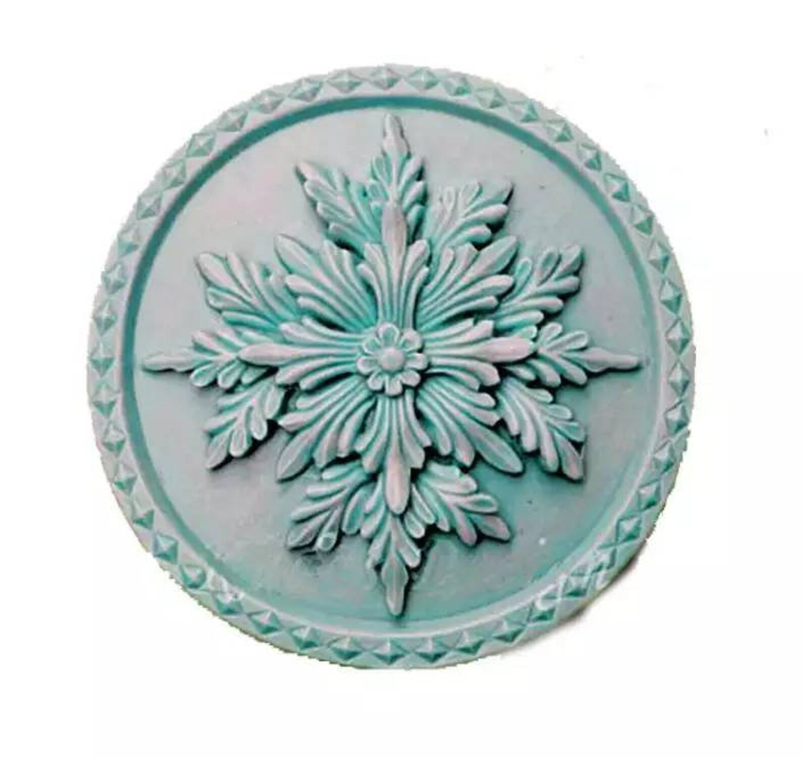 Royal Round Shape Embroidery Pattern Design Mold Embroidery - Etsy